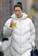 Jessica Biel – Celebrities in Down Jackets